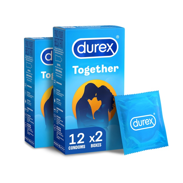 [Bundle of 2] Durex Together Condoms (12's) | Shopee Singapore
