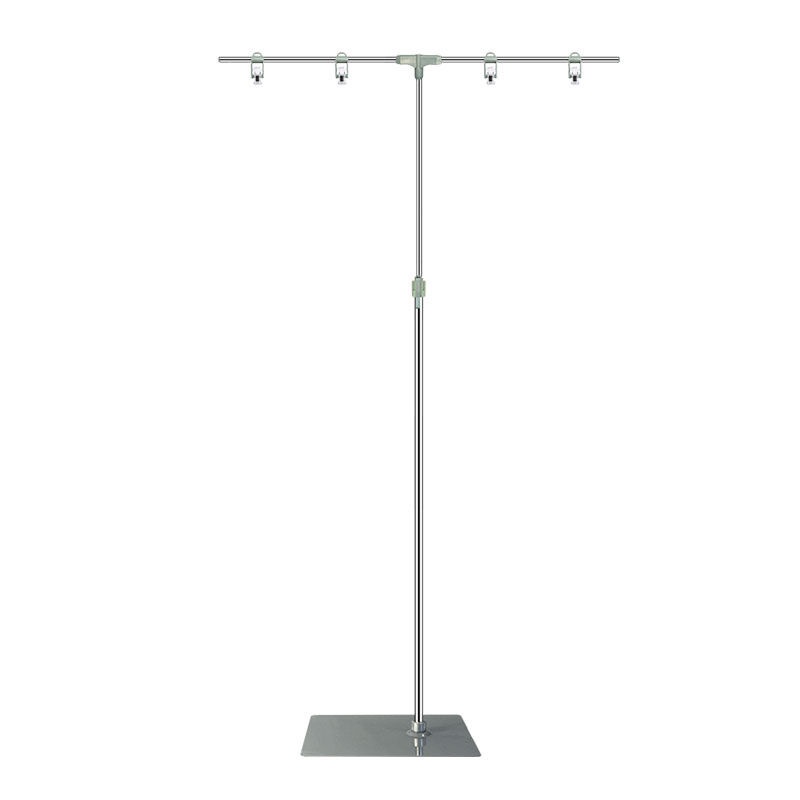 Stainless Steel Poster Frame T-Type Vertical Retractable Shelf L-Type ...