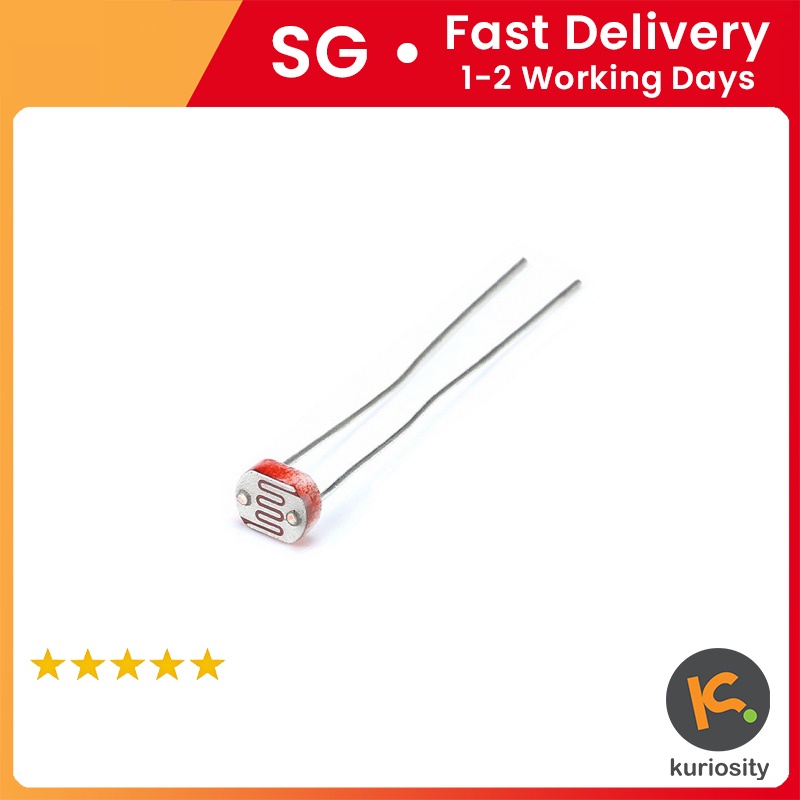 Light Dependant Resistor 5mm LDR | Shopee Singapore
