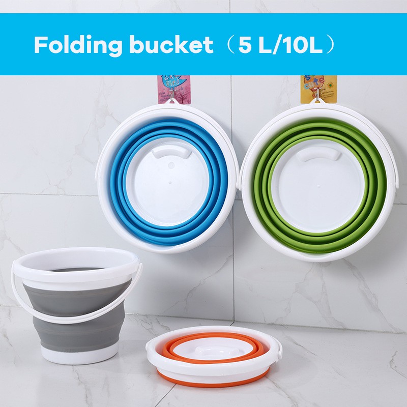 EmmAmy® home Collapsible Bucket Portable Folding Bucket Water Container ...