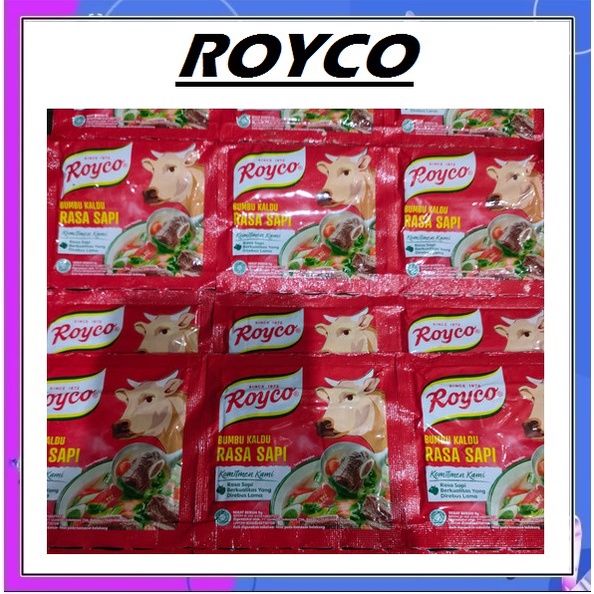 Royco 12 PCS BEEF BROTH SEASONING CHICKEN FLAVOR FOOD ABSORBENT POWDER ...