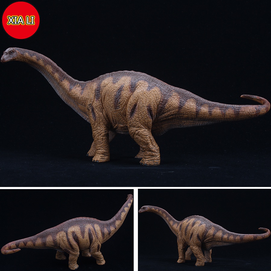 Jurassic Solid Simulation Dinosaur Model Large Brontosaurus ...