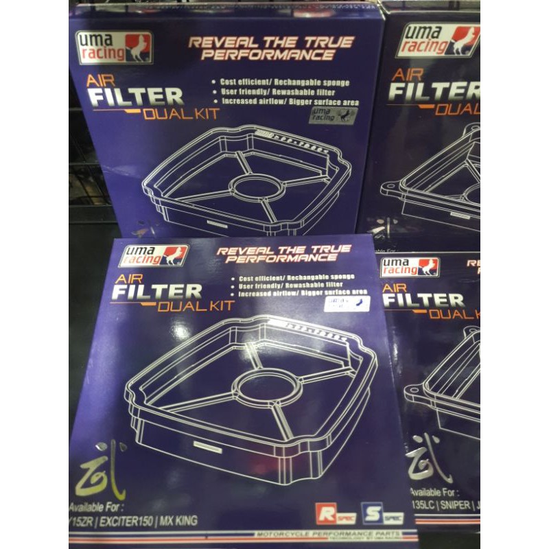 SG SELLER 🇸🇬 Uma racing motorcycle air filter kit yamaha sniper spark ...