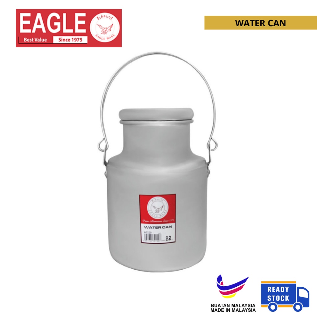 Eagle Aluminium Water Can Water Container Water Bottle / Bekas Air ...