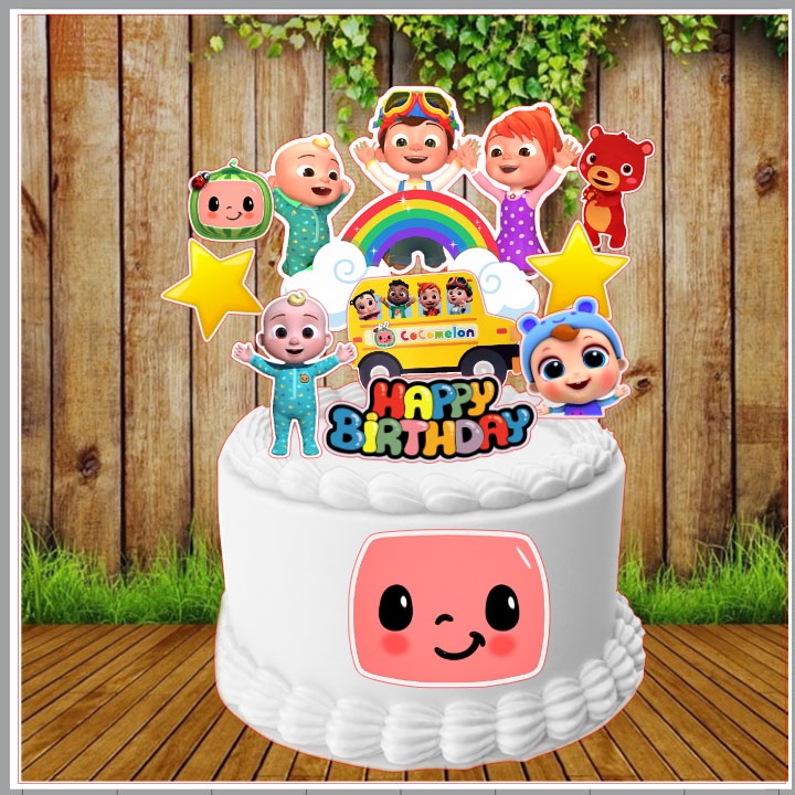 Cocomelon Cake Topper 012 | Shopee Singapore