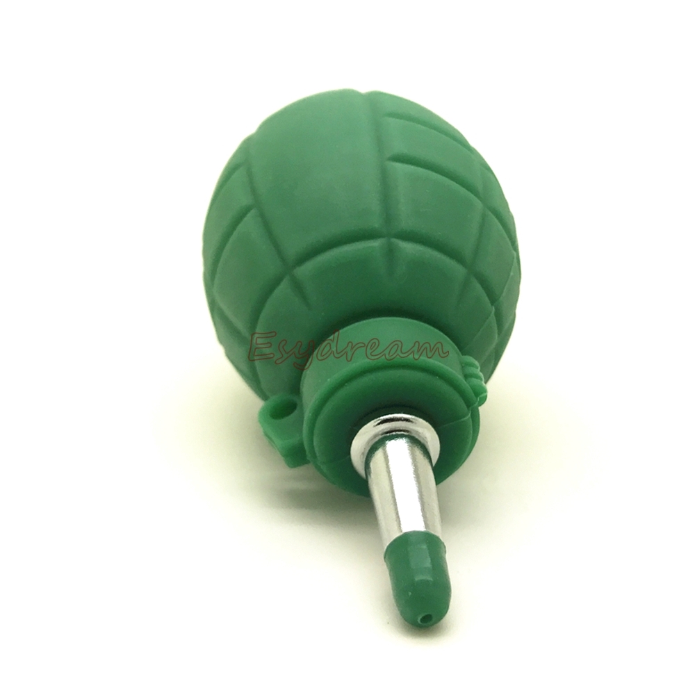 Green Grenade Shape Dust Blowing Ball Lens Air Blowing Cleaning Air ...