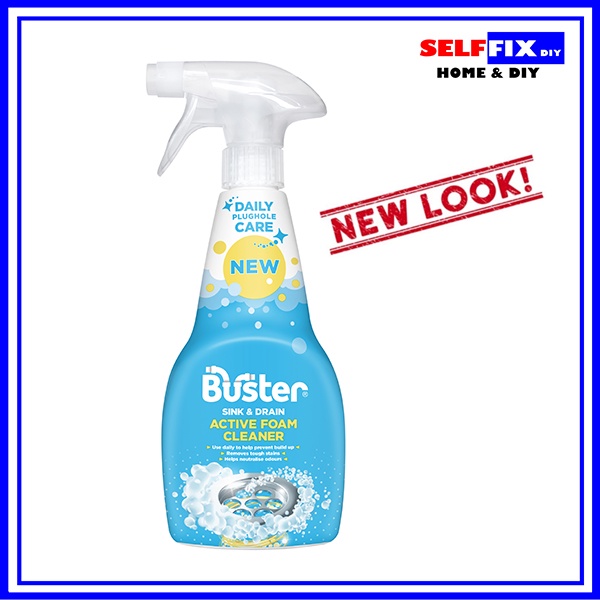 Buster Sink & Drain Active Foam Cleaner (Active Ingredients: 1.5% ...