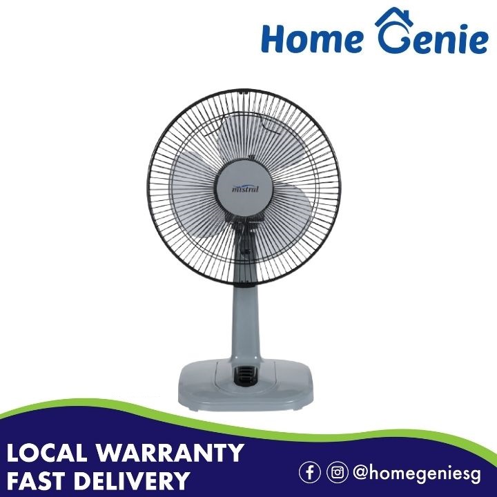 Mistral 12" / 16" Table Desk Fan MTF1203 / MTF1603 | Shopee Singapore