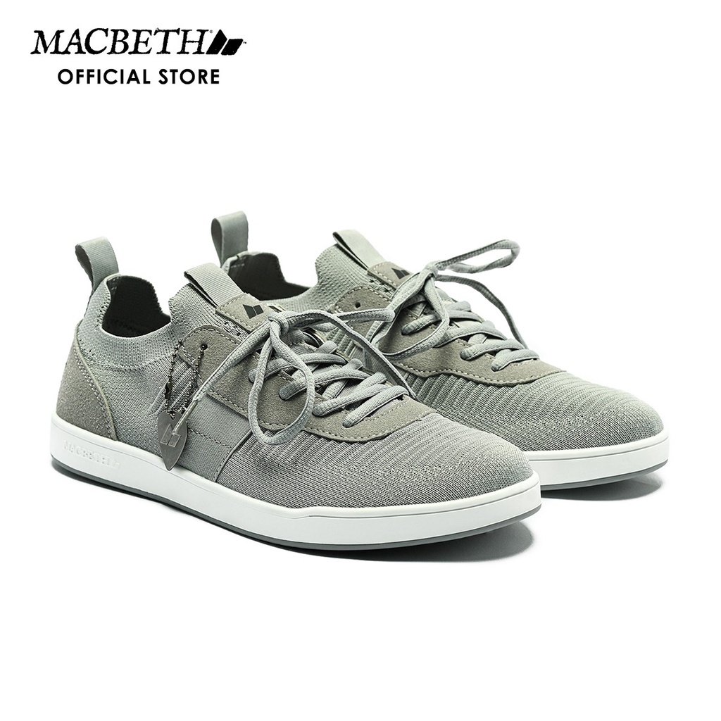 Macbeth Shoes - LEEDS ( Gray / White ) | Shopee Singapore