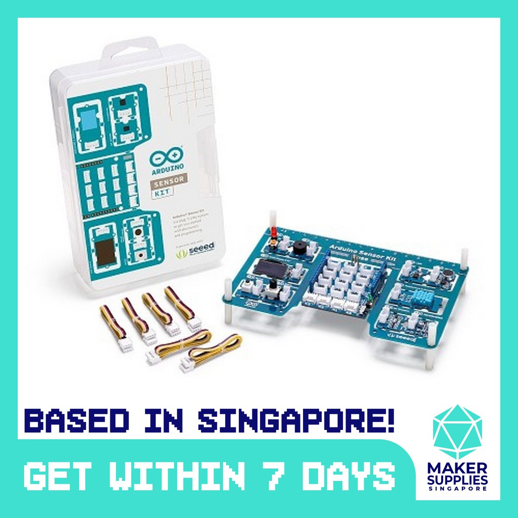 Arduino Sensor Kit Base By Arduino And Seeed 10 Grove Sensor Module 1903