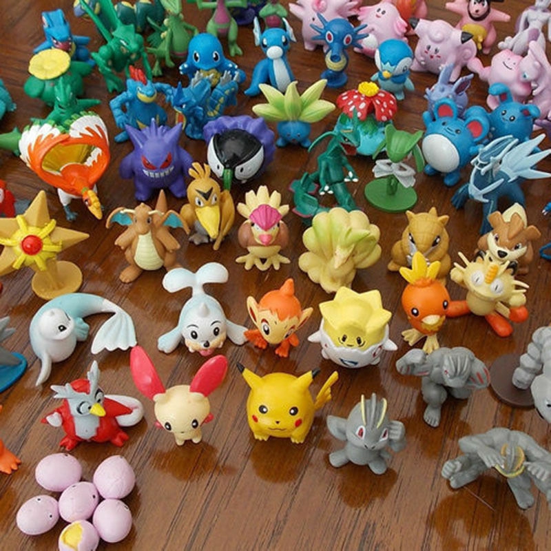 24pcs/Pack Pokemon Toy Set Mini Action Figures Pokémon Go Monster Gift ...