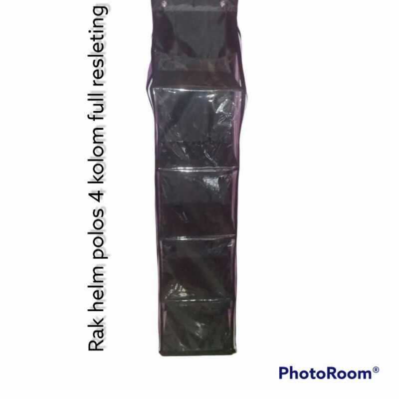 Hanging helmet rack with 4 columns, plain, full plywood, full zipper ...