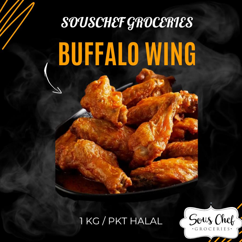 BUFFALO CHICKEN WINGS 1KG/FROZEN FOOD/FARMPRIDE HALAL | Shopee Singapore