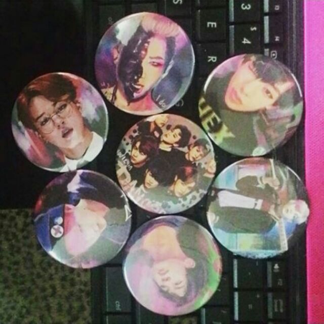 BTS BUTTON PINS (1SET) | Shopee Singapore