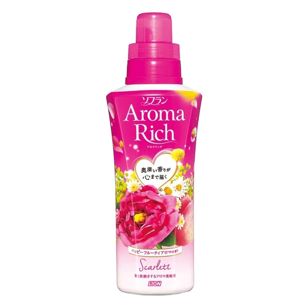 LION Lion Aroma Rich Softener 550ml - Scarlett | Shopee Singapore