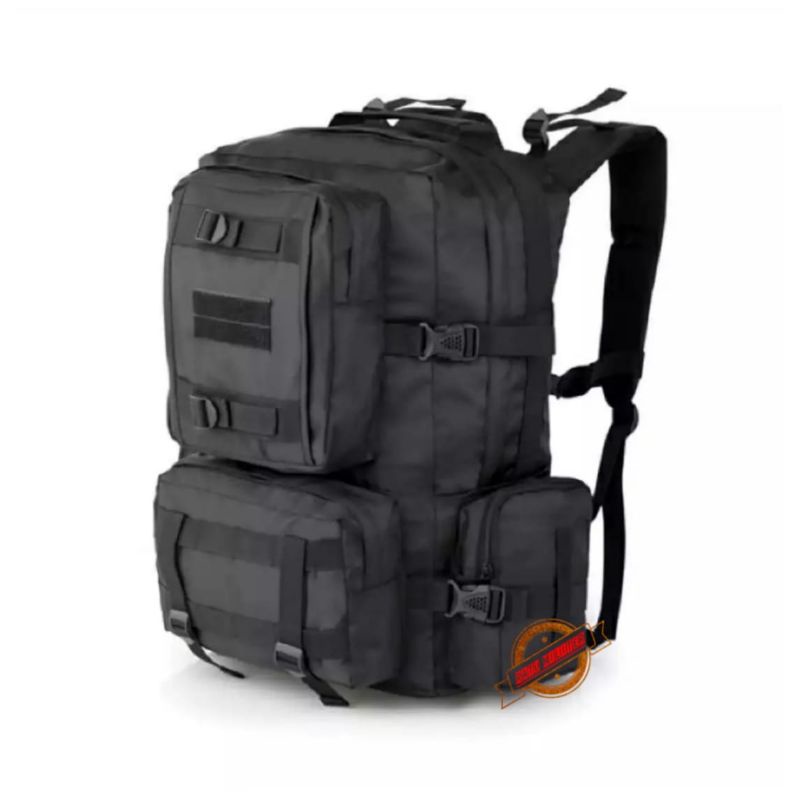 HITAM RATU Original TNI Gultor Backpack Black Color - Military Queen ...