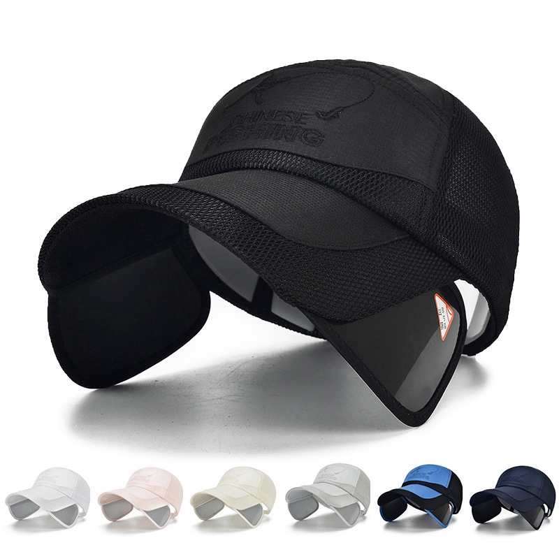 Tongue cap Summer outdoor sun shade cap when the sun cover version of ...