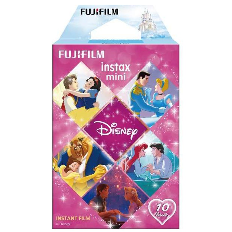 Fujifilm Instax Mini Disney Princess Instant Polaroid Film - 10 sheet ...