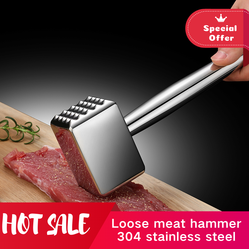 Pengetuk Daging Mudah Dibersihkan, 304 Keluli Tahan Karat - Kitchen ...