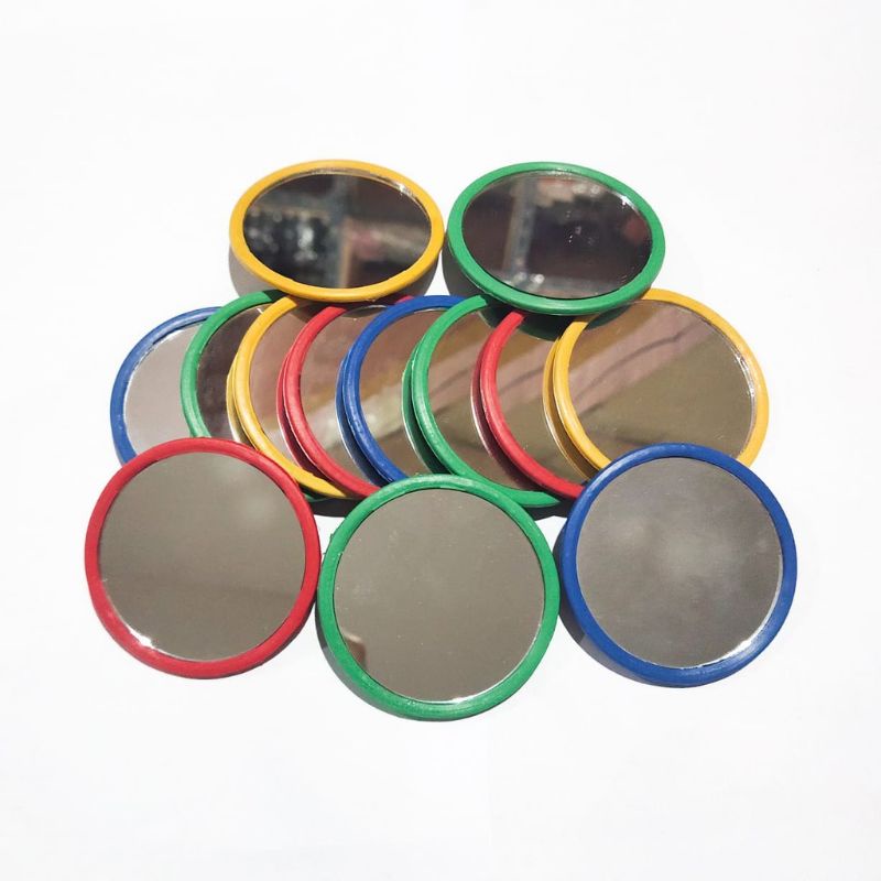 Mini ROUND GLASS/MULTIPURPOSE POCKET MIRROR | Shopee Singapore