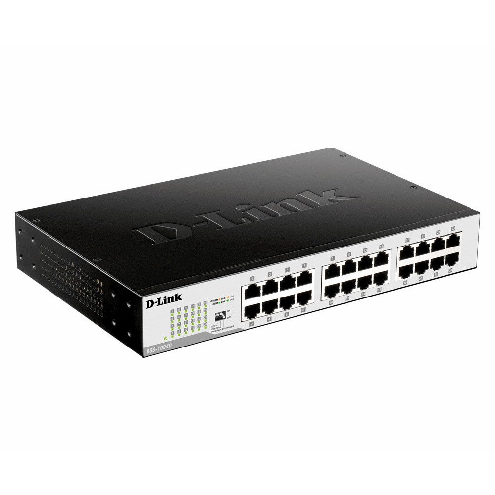 (Pre-Order) D-Link 24-Port Gigabit Unmanaged Desktop Switch (DGS-1024D ...