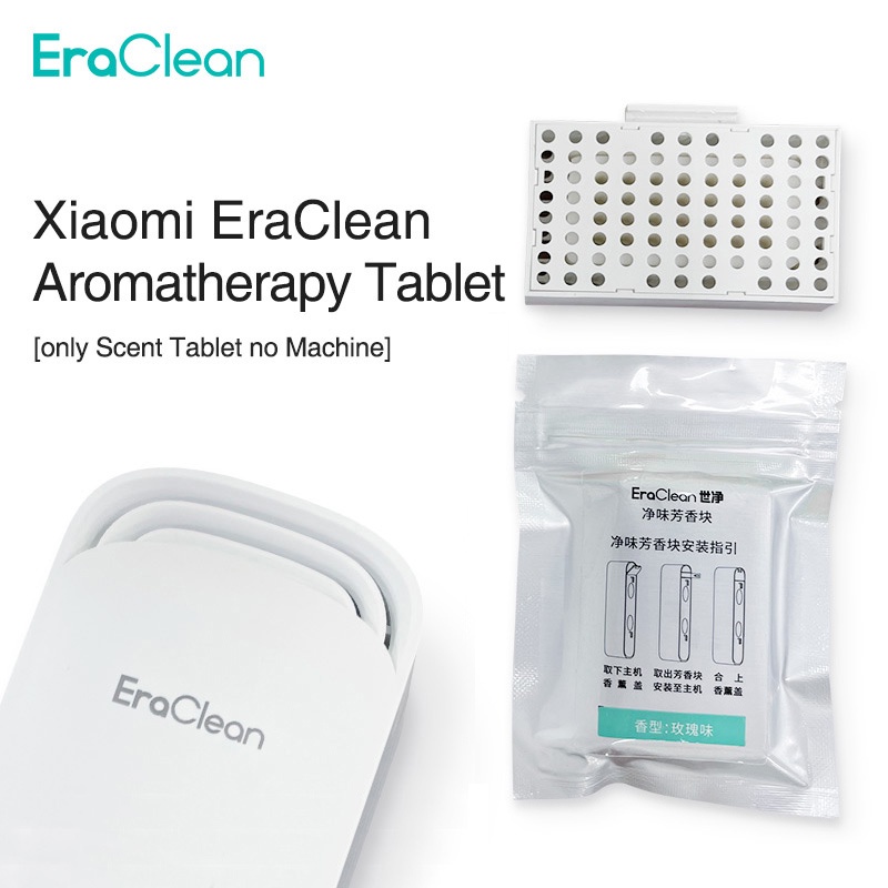 EraClean Aromatherapy Tablet Bathroom Air Freshener Ocean Fragrance ...