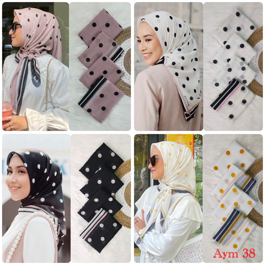 !! Wholesale Hijab,, The Latest Rectangular Hijab Motif, Square Hijab ...