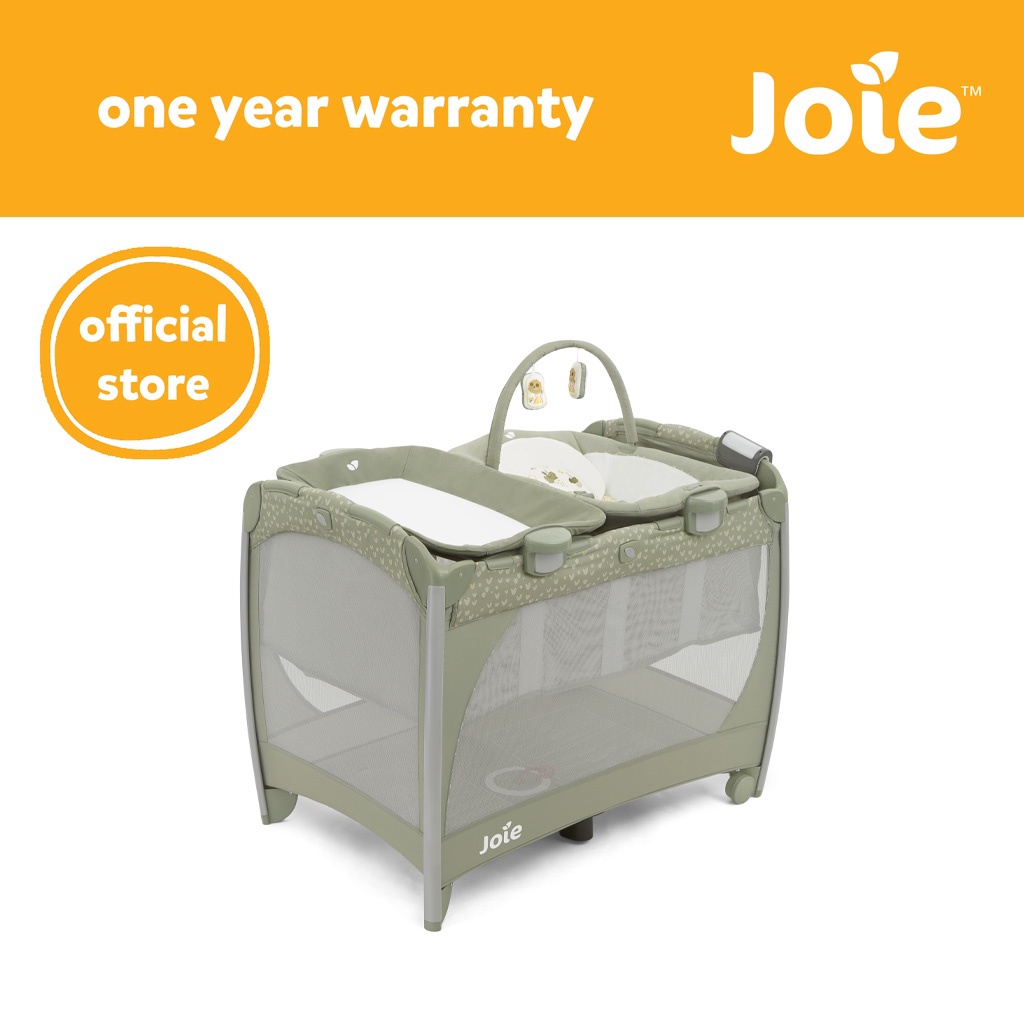 Joie Excursion Change & Bounce Travel Cot | Shopee Singapore