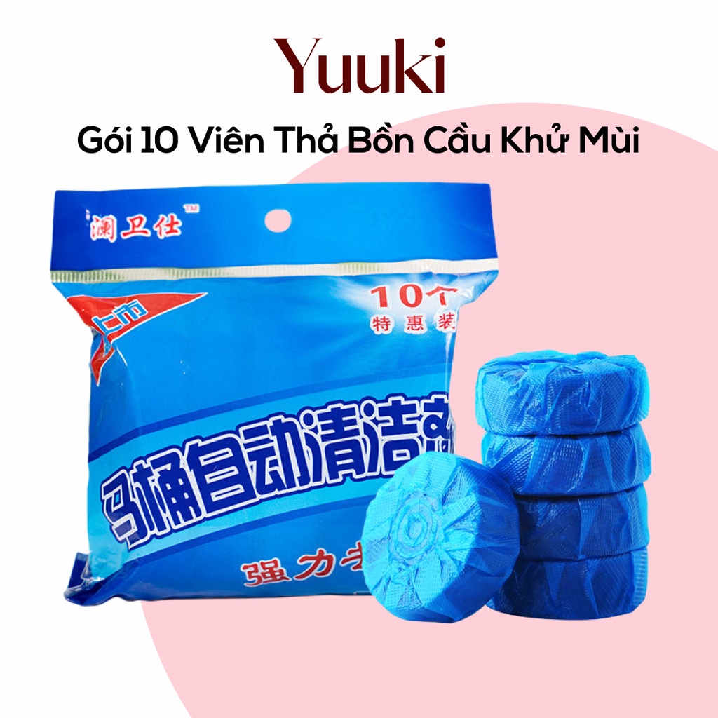 Yukki Toilet Drop Capsule, combo 10 YUKKI Toilet Drop Capsules, Toilet ...