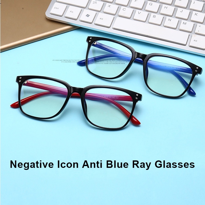 New Fashion Anti Blue Ray Glasses Negative Ion Eyeglasses TR90 Flexible ...