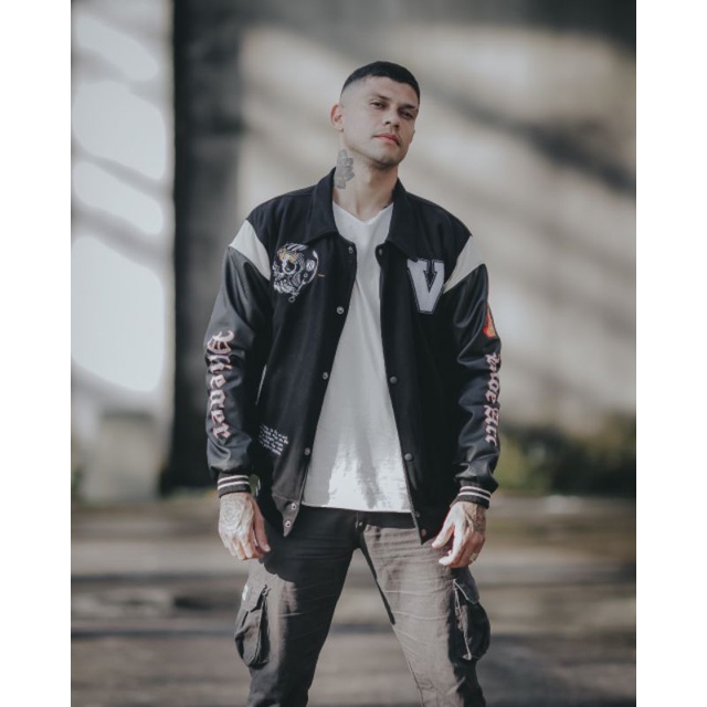 HITAM Varsity JACKET JUMBO XXL JACKET Men JACKET BIG SIZE VARSITY ...