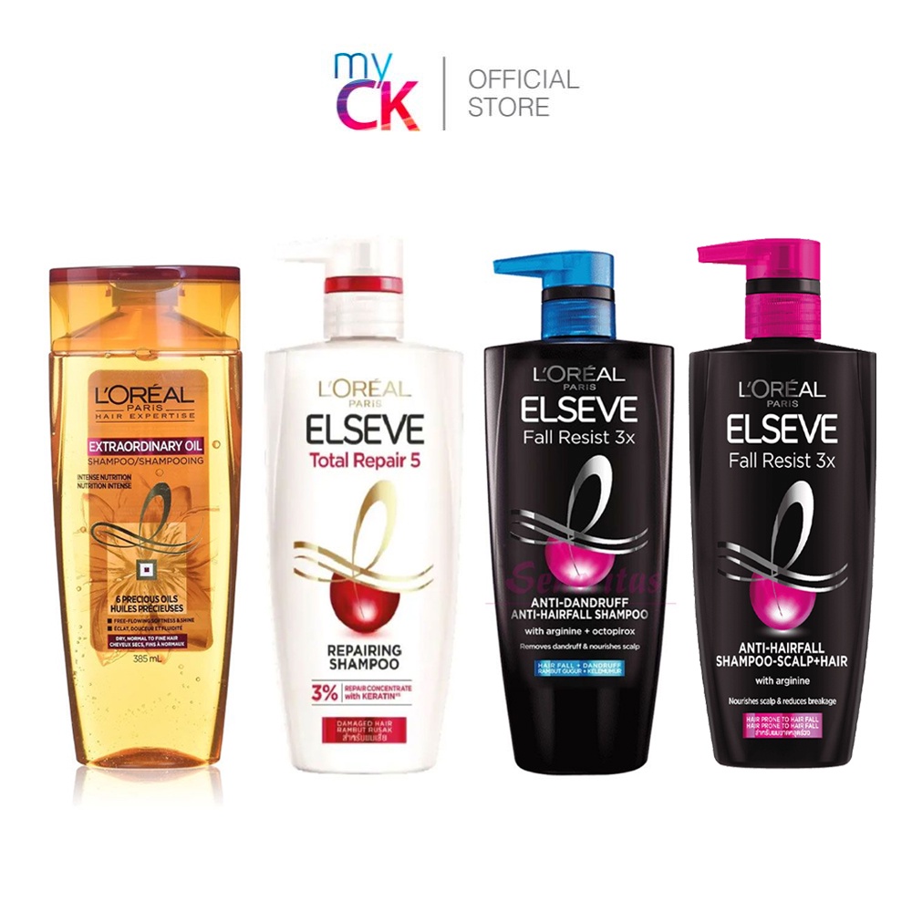 (Bundle of 2) L'Oreal Paris Elseve Shampoo 620ml | Shopee Singapore