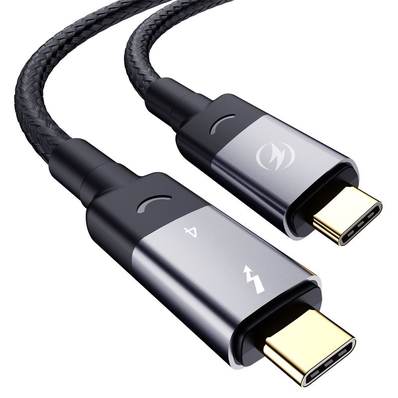 Thunderbolt 3 Cable 40Gbps PD 100W USB4 Thunderbolt 3 Male Cable 5K Or ...
