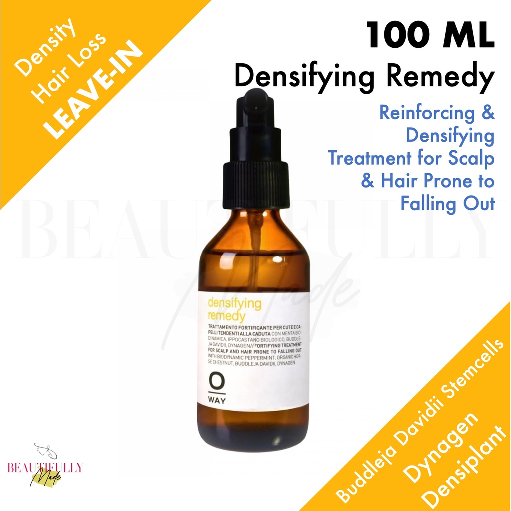 OWAY Organic Way Hair-Loss Densifying Remedy 100ml (Exp 10/2028) - For ...