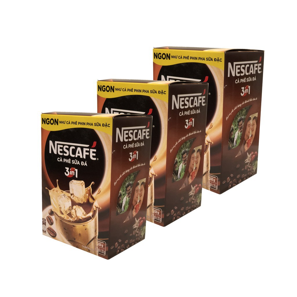 Nescafé 3in1 Instant Iced Milk Coffee 320g (20 packs x 16g) | Shopee ...