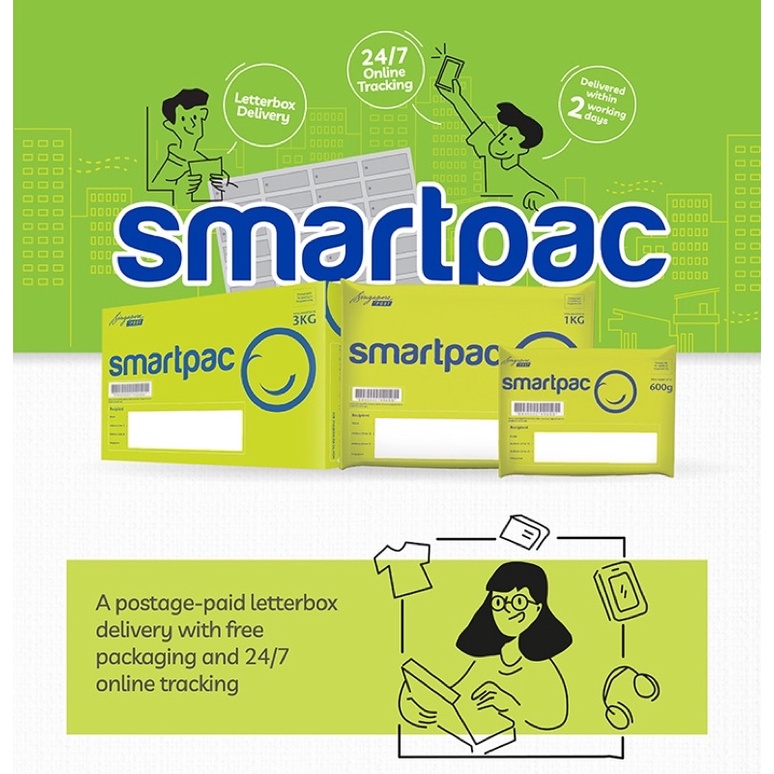 SingPost SmartPac Mini / Lite / Box - 1 Piece | Shopee Singapore