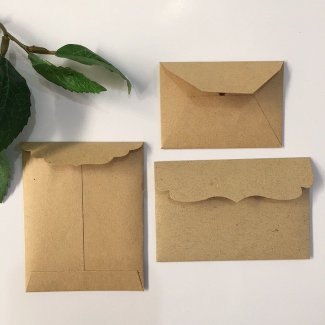 Samson 80gsm Mini Envelope, Rustic Kraft Brown Envelope by fgpaper ...