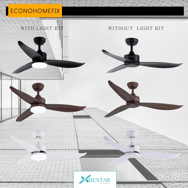 [ BESTAR ] RAZOR 46 Inch & 54 Inch DC CeIling Fan with/without LED ...