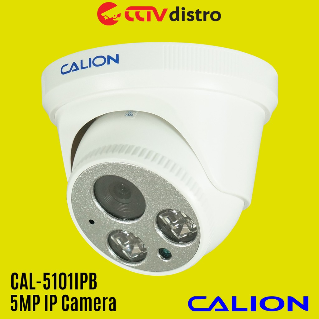 Cctv IP Camera Indoor Dome 5MP Infrared Night Vision & PoE | Calion CAL ...