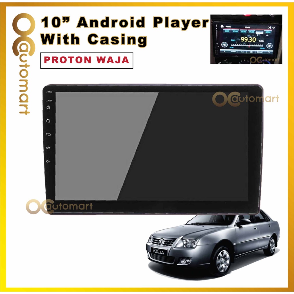 10 Inch ANDROID PLAYER WITH CASING PROTON WAJA (Black) | Shopee Singapore