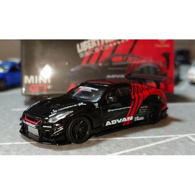 Mini GT Nissan LB Works GT-R R35 Advan (Japan Exclusive) | Shopee Singapore