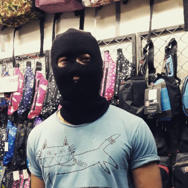 Tec40 Robber Silk Hat Full Head Cover Winter MADE IN THAILAND ...