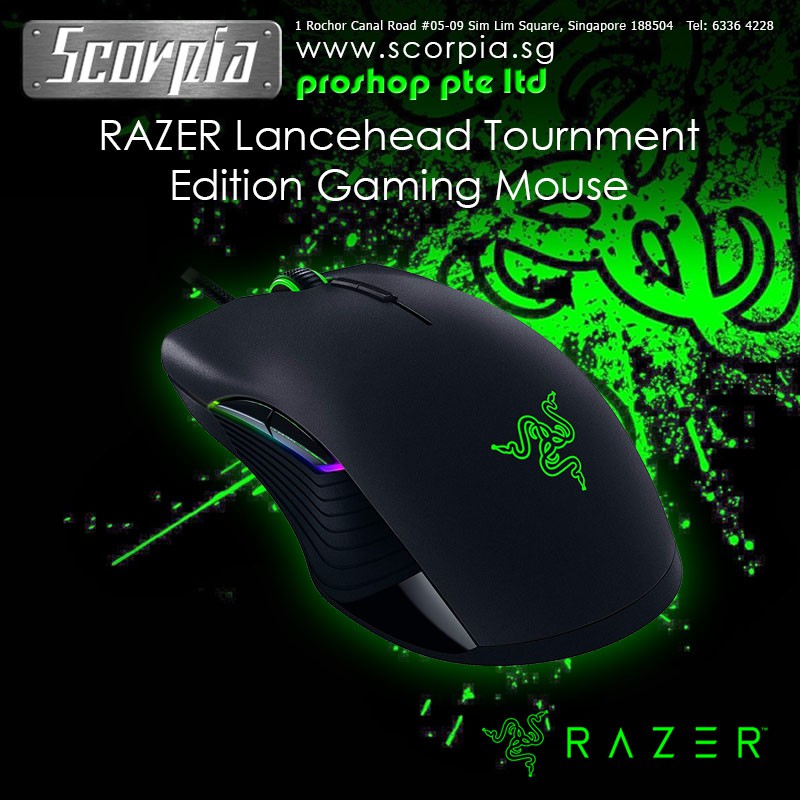 Razer Lancehead Tournament Edition Gaming Mouse | Shopee Singapore