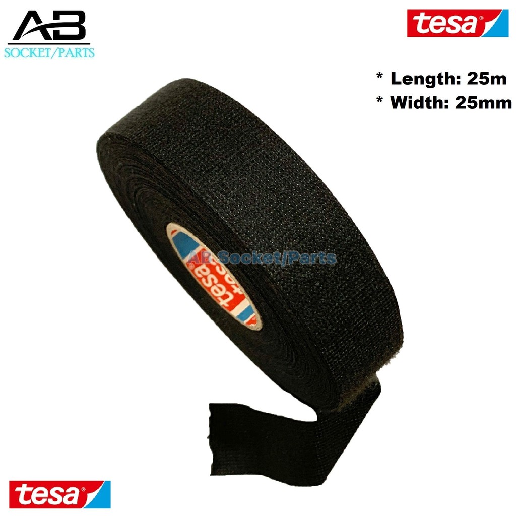 Tesa Germany Adhesive Cloth Fabric Tape Electrical Cable Wiring Racing ...