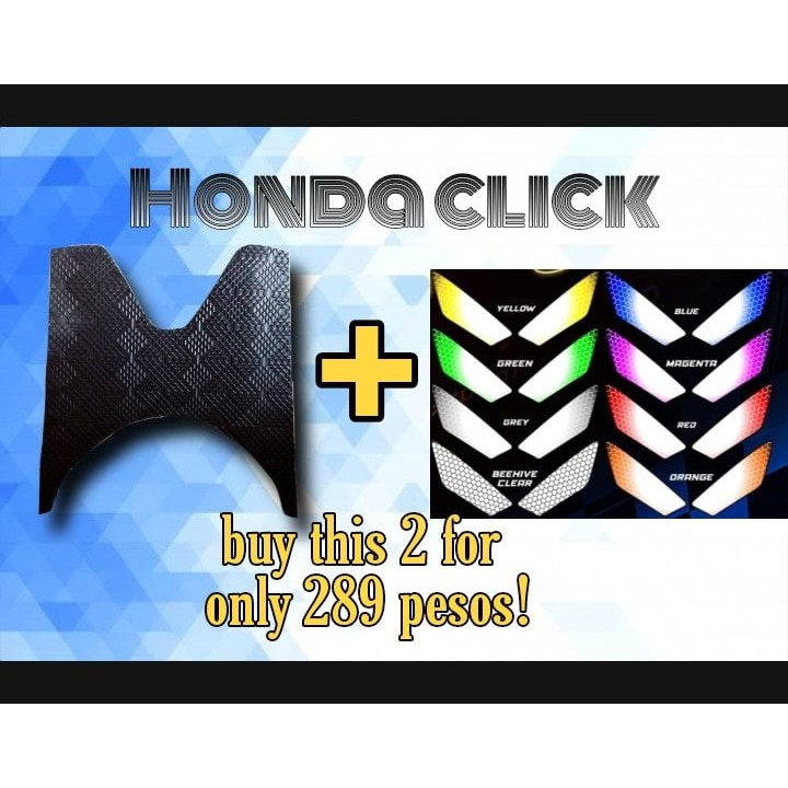 RUBBER MATTING FOR HONDA CLICK V2/V3 | Shopee Singapore