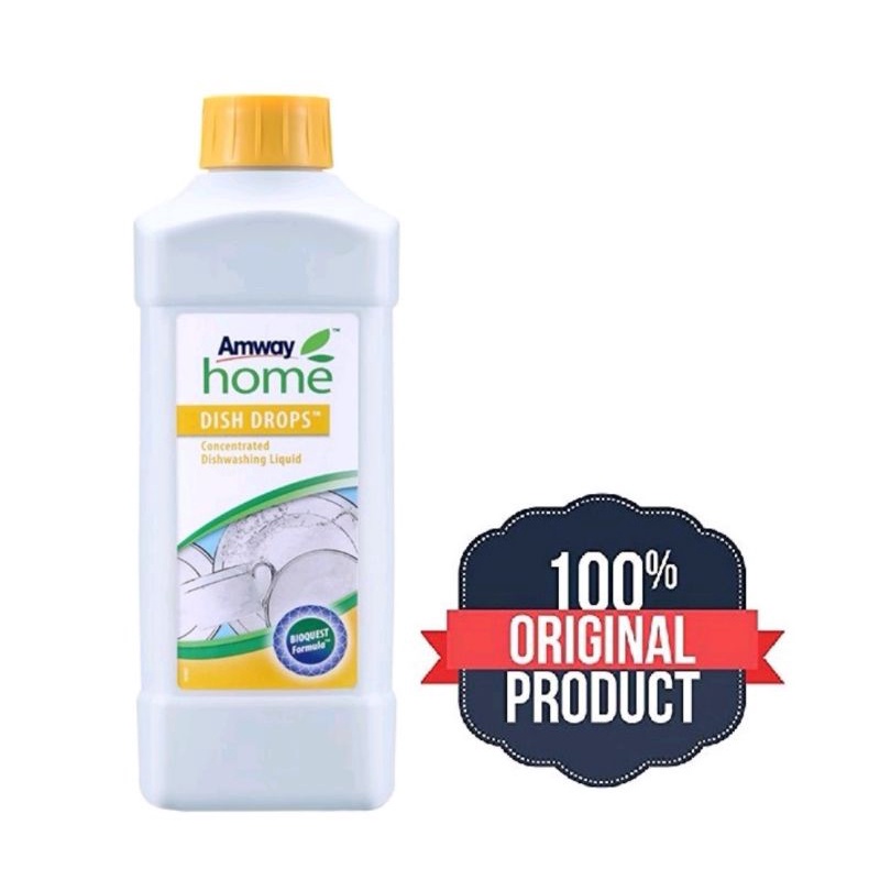 AMWAY DISH DROPS Concentrated Dishwashing Liquid (1L) | Shopee Singapore