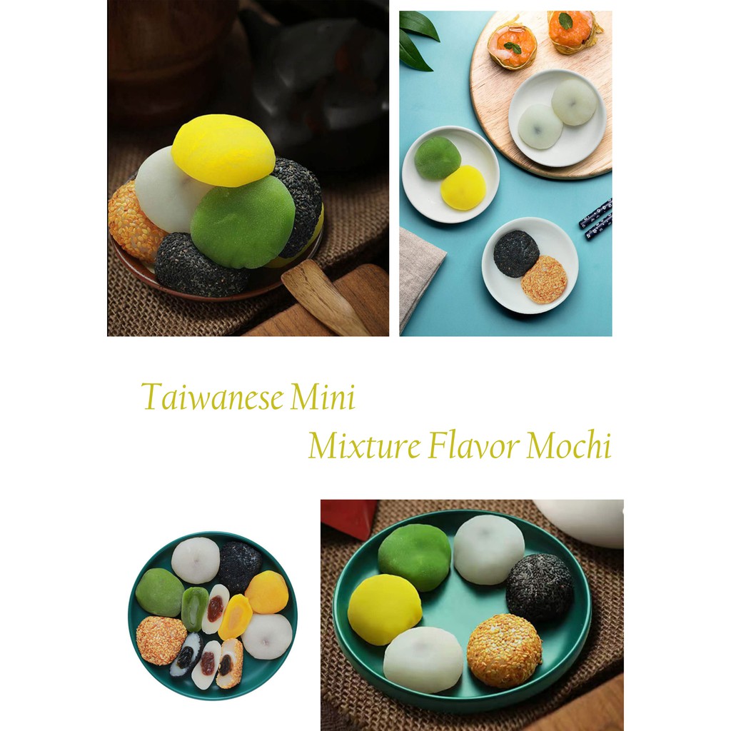 Lifestyle Food Mini Mixture Flavor Mochi 500g 17pcs (P24) | Shopee ...