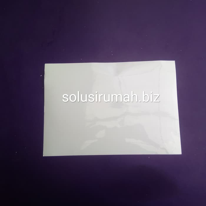 A4 STICKER PAPER CLEAR TRANSPARANT STICKER PER SHEET | Shopee Singapore