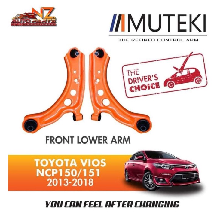 Lower arm muteki toyota vios ncp150 | Shopee Singapore