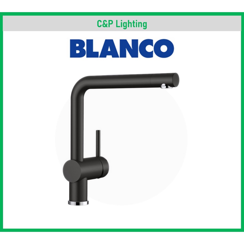 Blanco Linus Chrome / Black / White Kitchen Sink Mixer Tap | Shopee ...